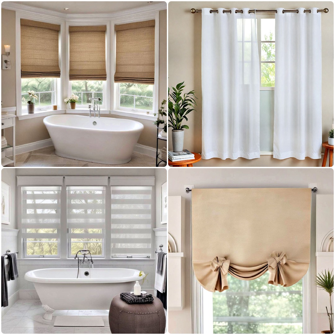 20 Bathroom Curtain Ideas for a Stylish Makeover