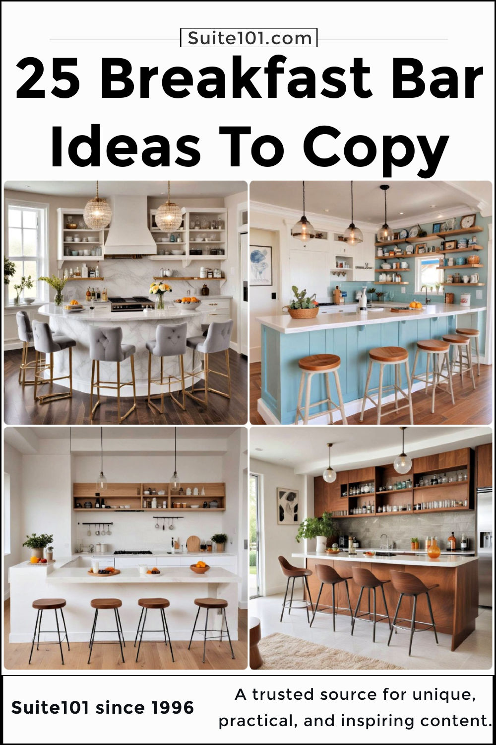 25 Breakfast Bar Ideas for a Modern and Cozy Kitchen