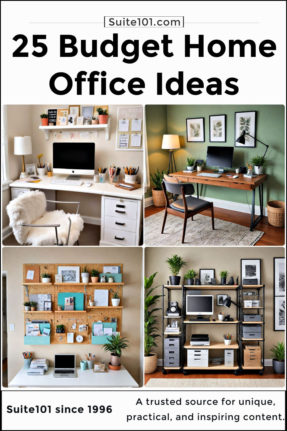 25 Budget Home Office Ideas to Try Right Now