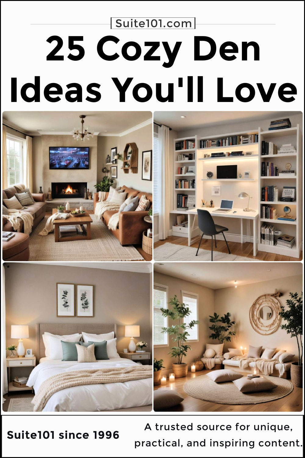 25 Cozy Den Ideas to Design Your Dream Relaxation Spot
