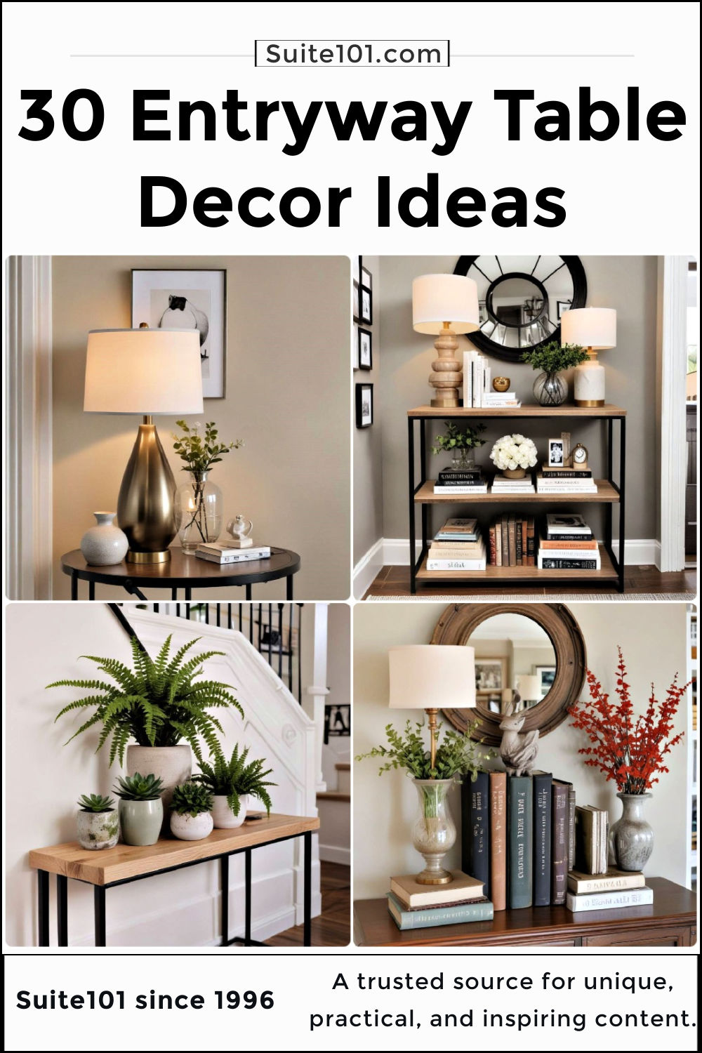 30 Entryway Table Decor Ideas for a Stylish Foyer