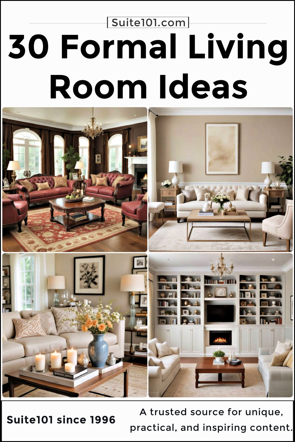 30 Formal Living Room Ideas To Copy Now