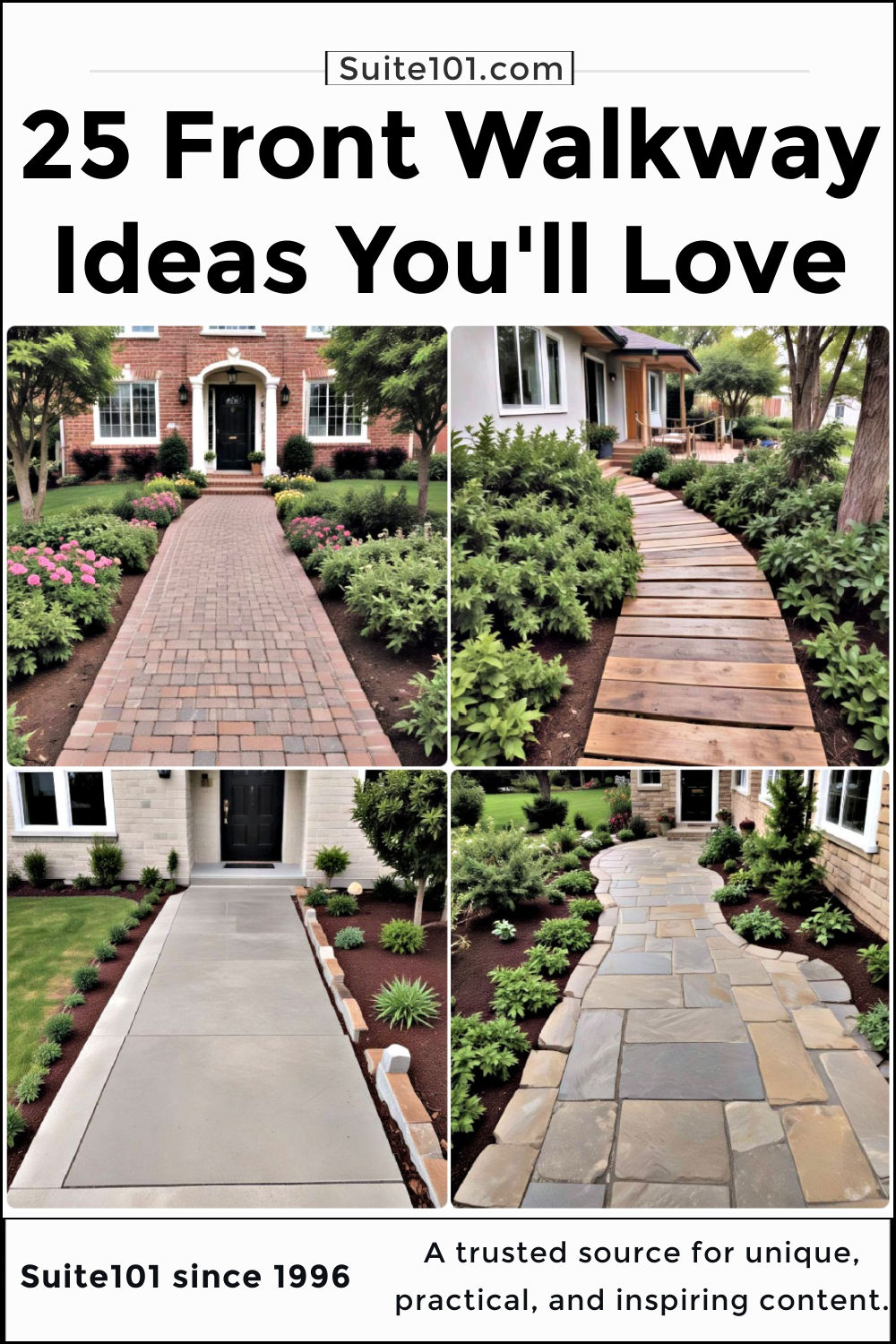 25 Front Walkway Ideas to Match Any Home Style