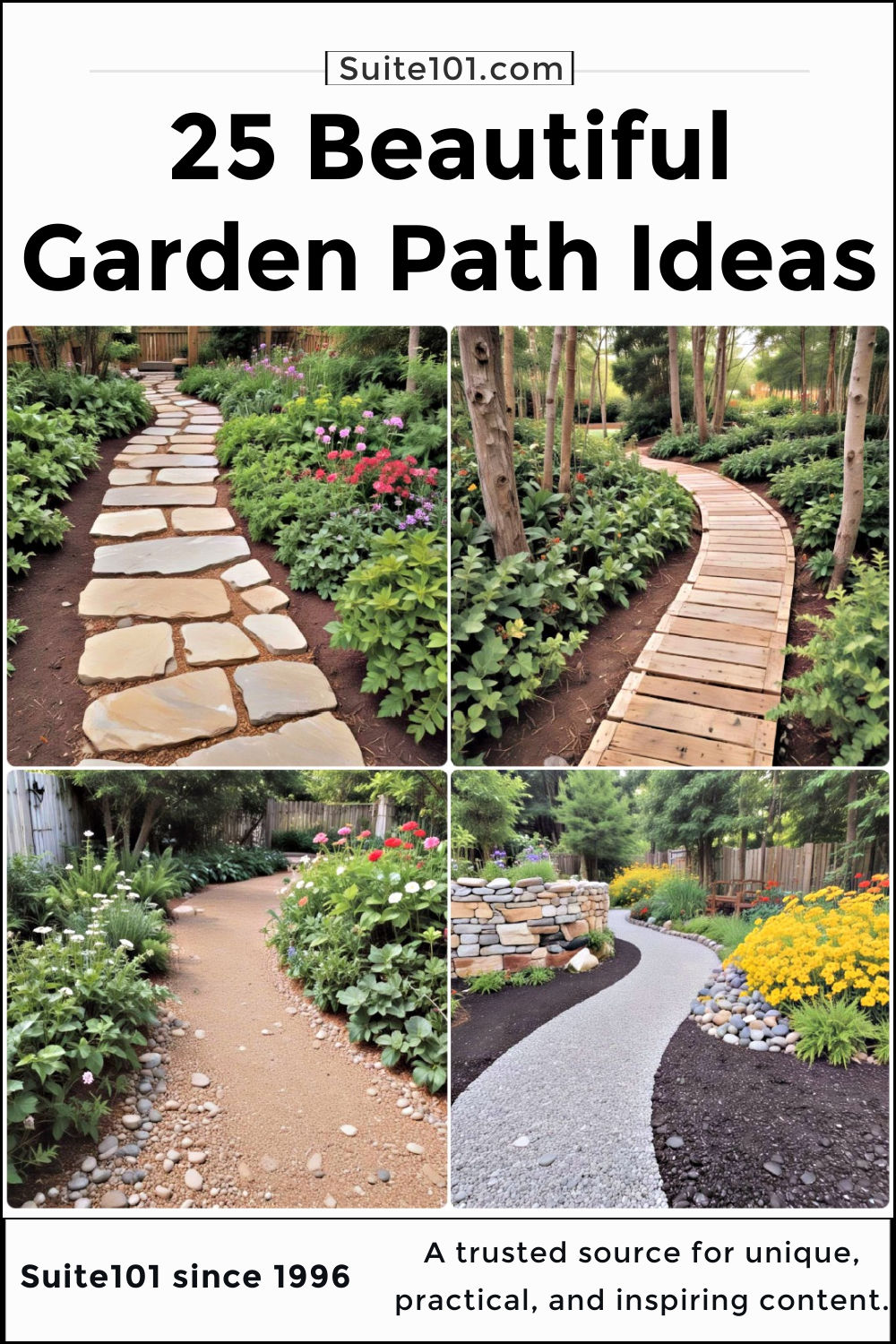 25 Garden Path Ideas to Enhance Your Landscape Design