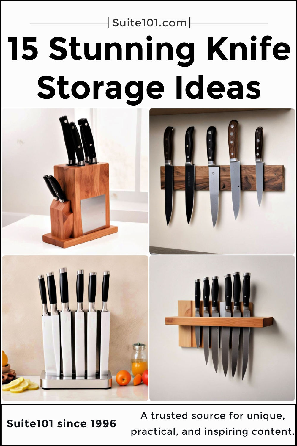 15 Knife Storage Ideas You Never Knew Existed