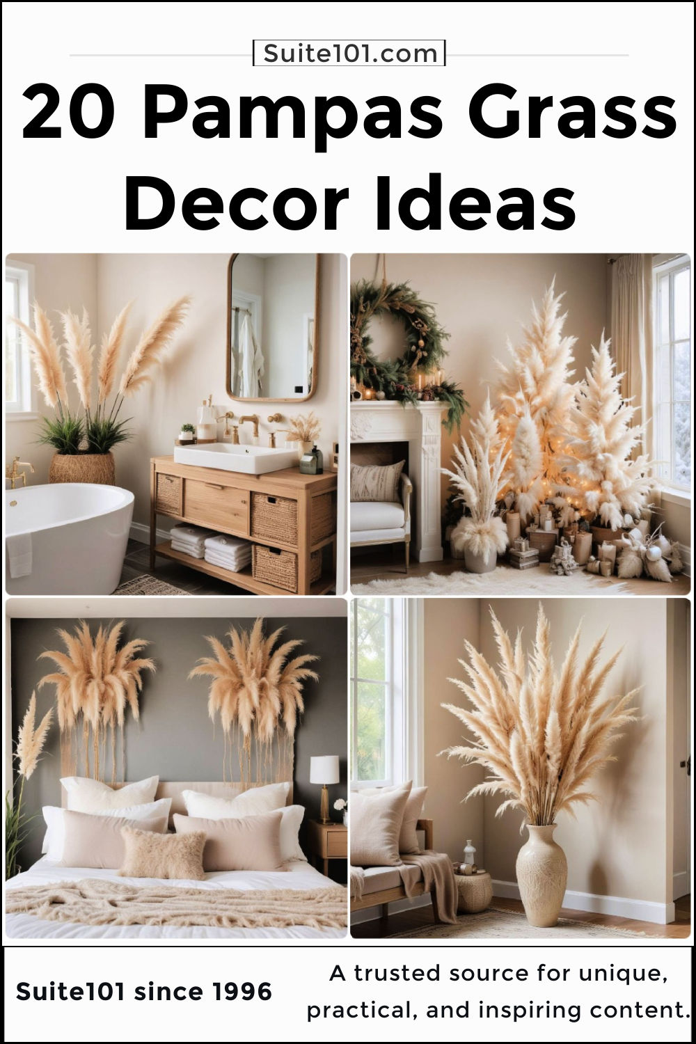20 Pampas Grass Decor Ideas Perfect for Any Season