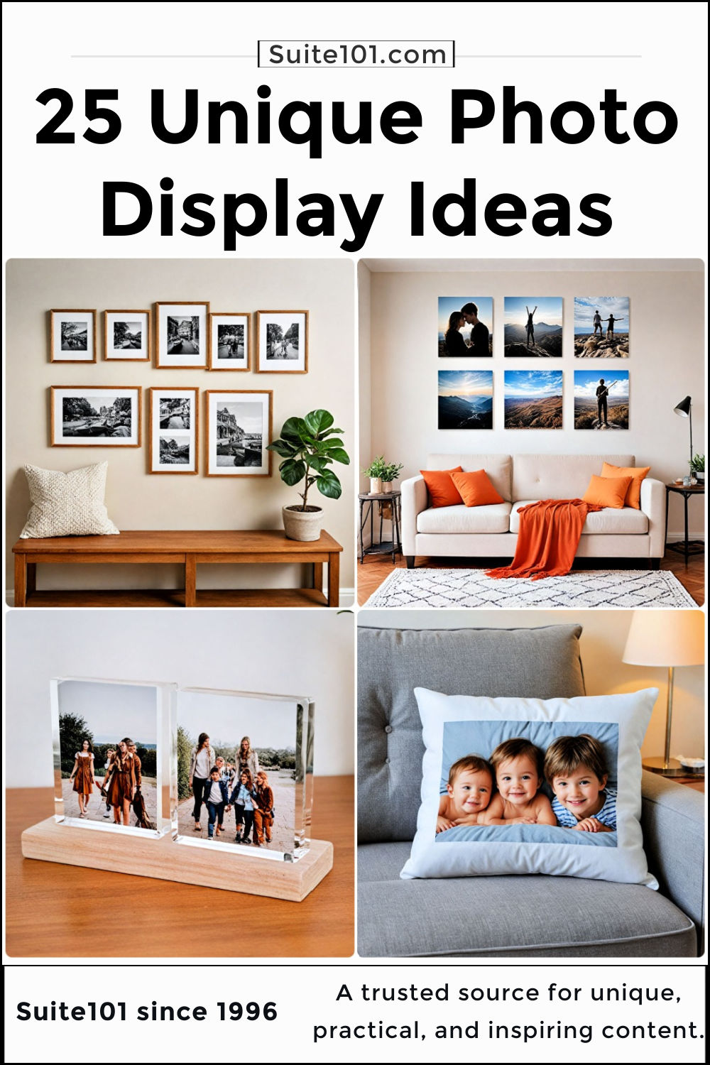 25 Photo Display Ideas to Showcase Your Memories