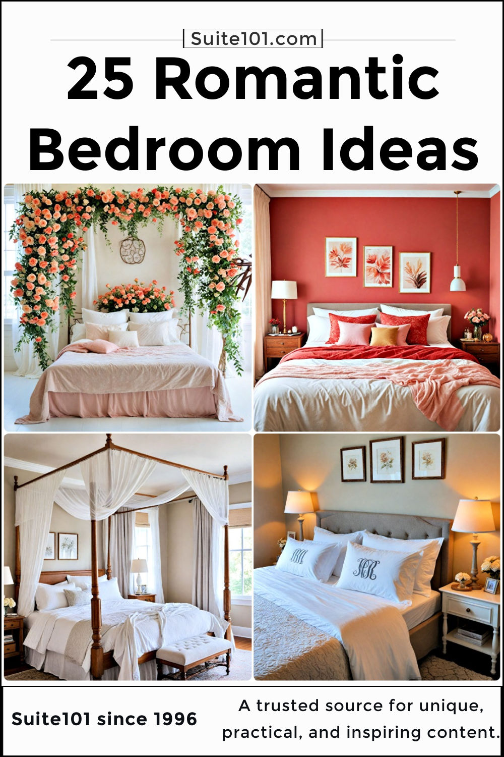 25 Romantic Bedroom Ideas to Inspire Your Love Nest