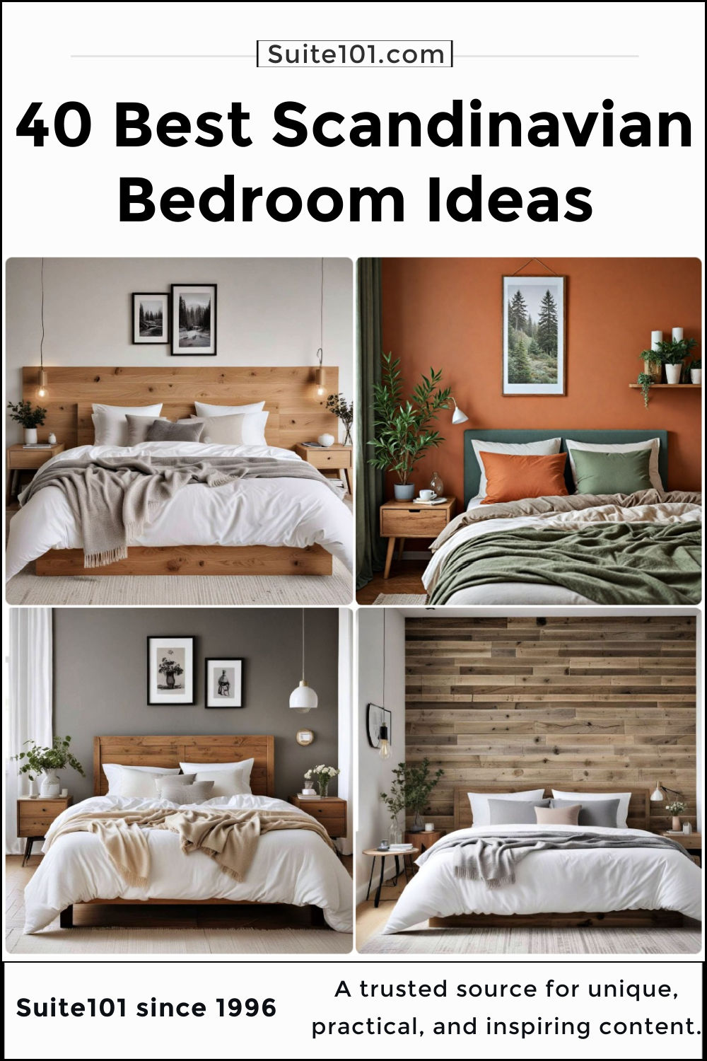 40 Scandinavian Bedroom Ideas for Modern Living