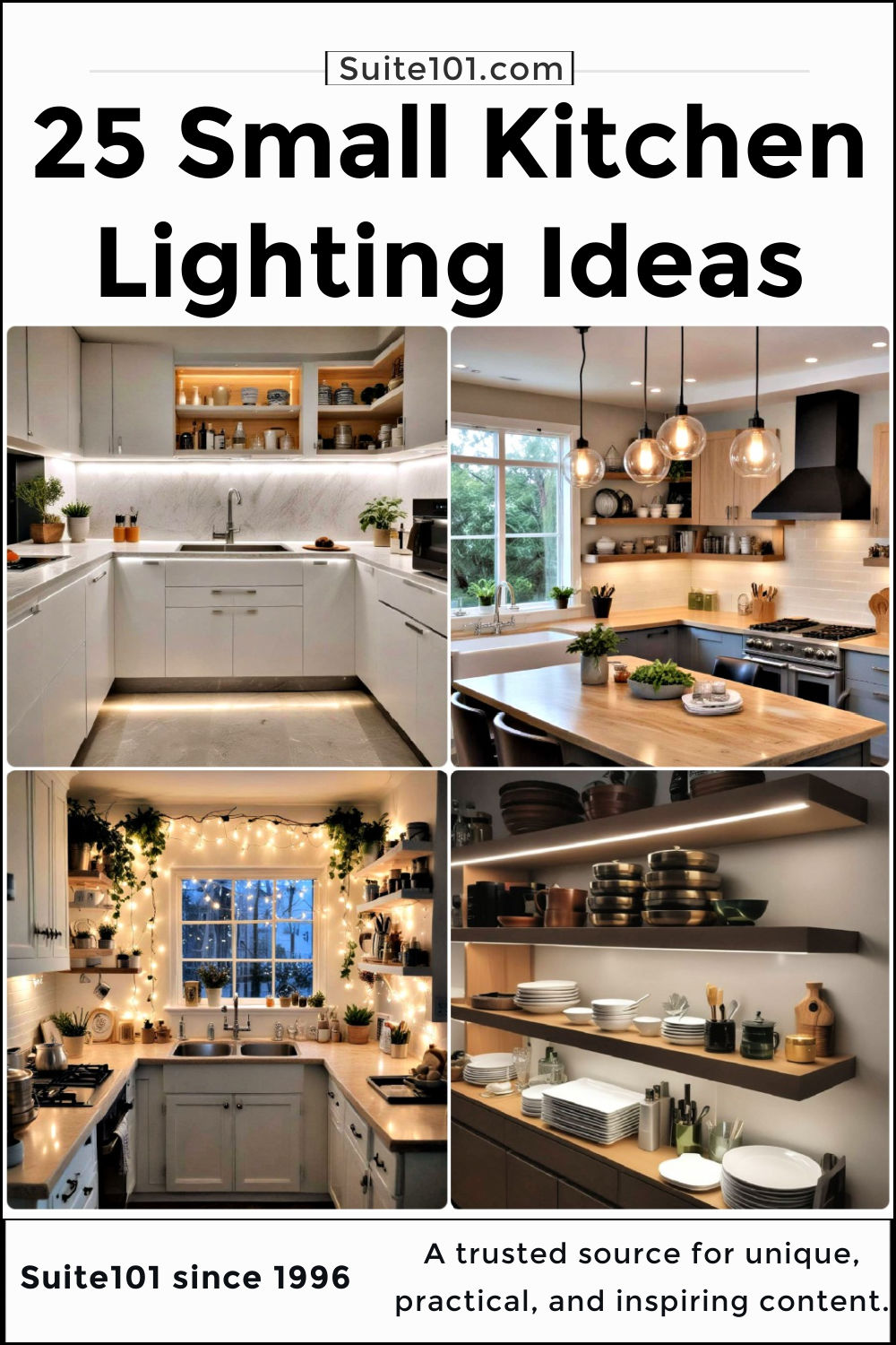 25 Small Kitchen Lighting Ideas and Inspiration