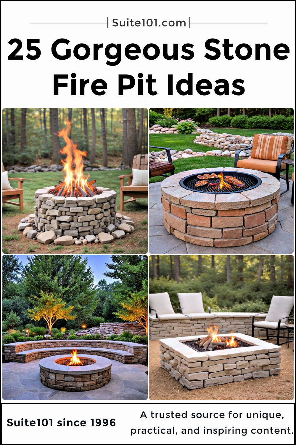 25 Stone Fire Pit Ideas for Memorable Gatherings