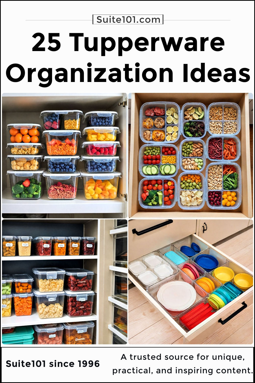 25 Tupperware Organization Ideas for Busy Moms