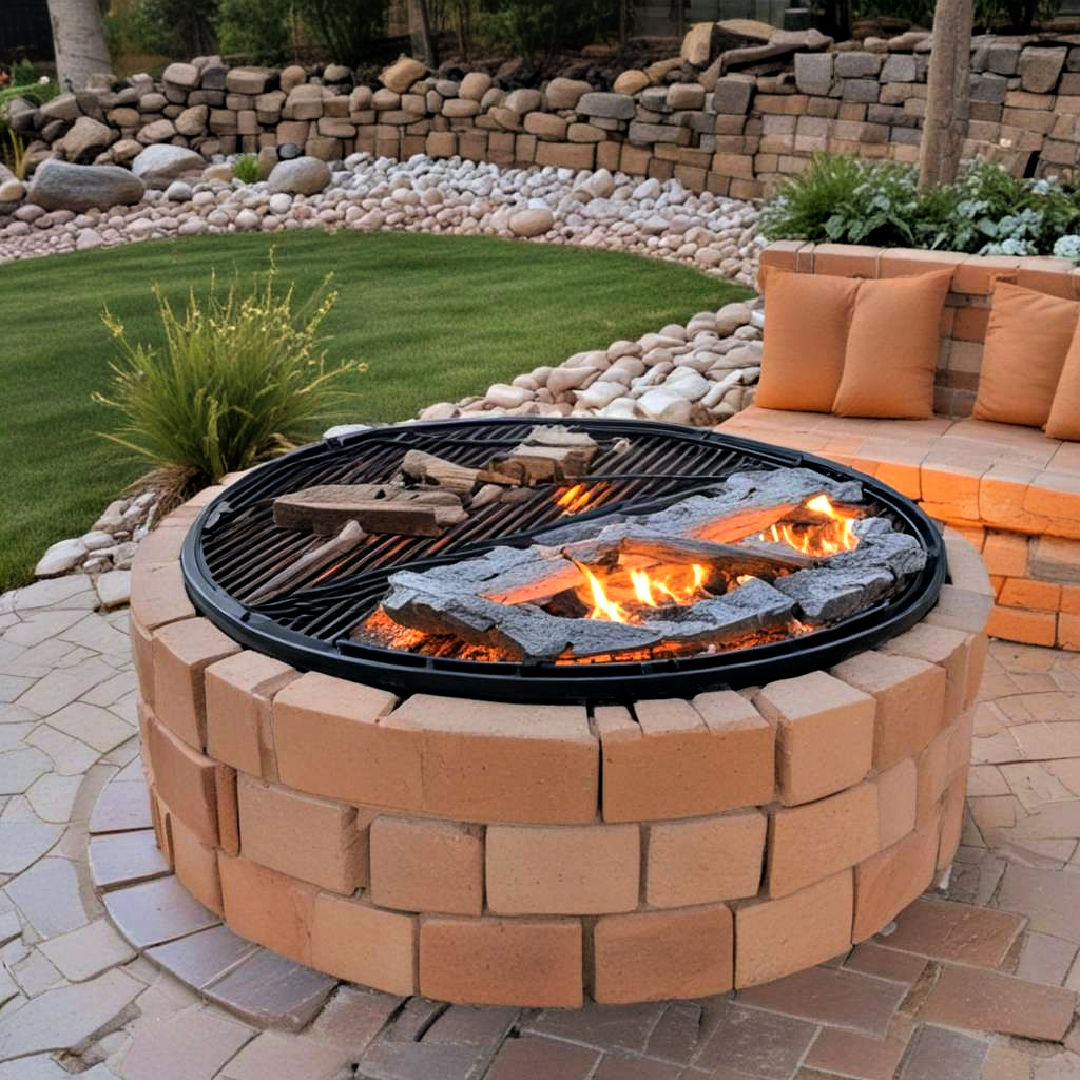 25 Brick Fire Pit Ideas That Will Impress Your Guests