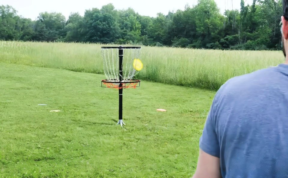 DIY Disc Golf Basket