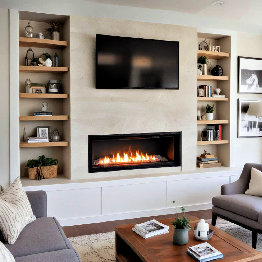 25 Linear Fireplace Ideas to Inspire Your Design