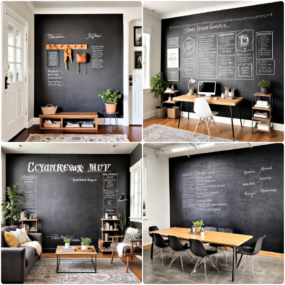 25 Chalkboard Wall Ideas for Every Room in Your Home