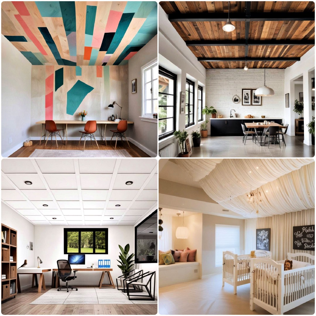 20 Cheap Ceiling Ideas for Interior Design