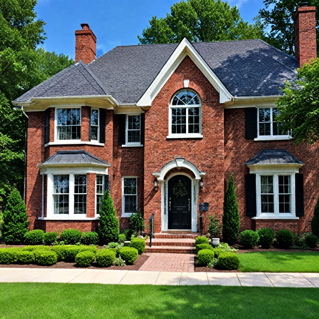 20 Exterior Red House Color Schemes to Copy