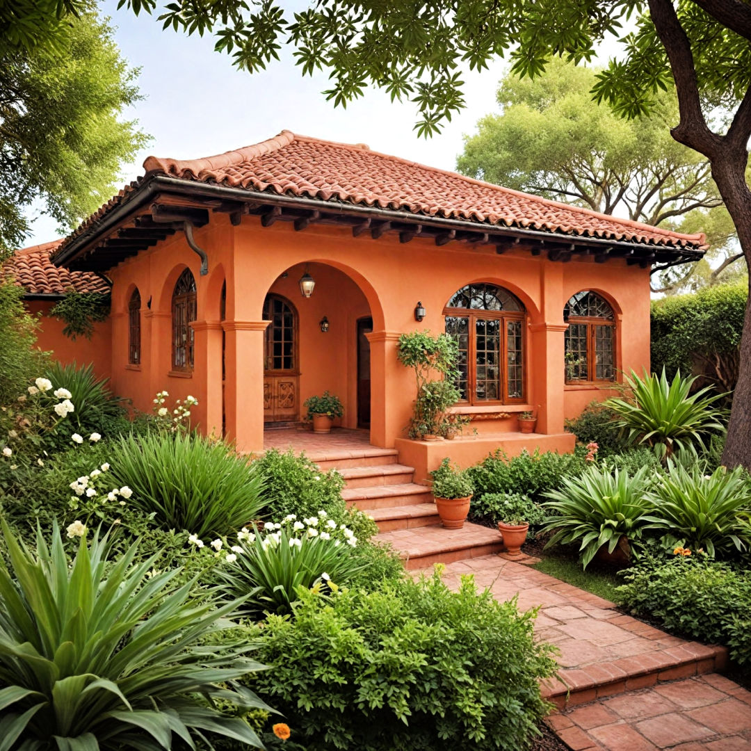 15 Orange House Exterior Ideas to Brighten Up Your Home