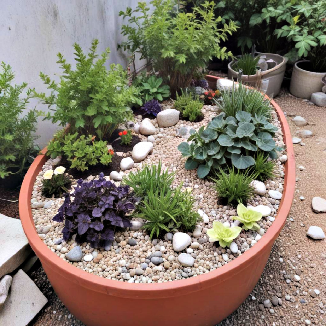 Low Maintenance Gravel Garden Ideas with Pots for Easy Outdoor Beauty