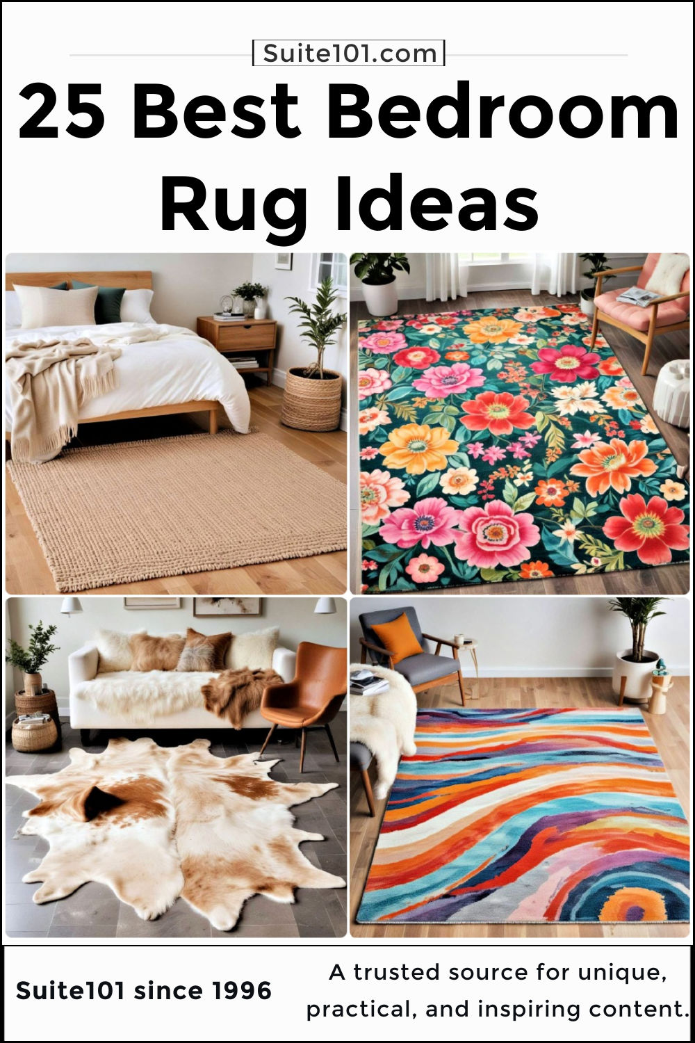 25 Bedroom Rug Ideas for Every Style and Taste