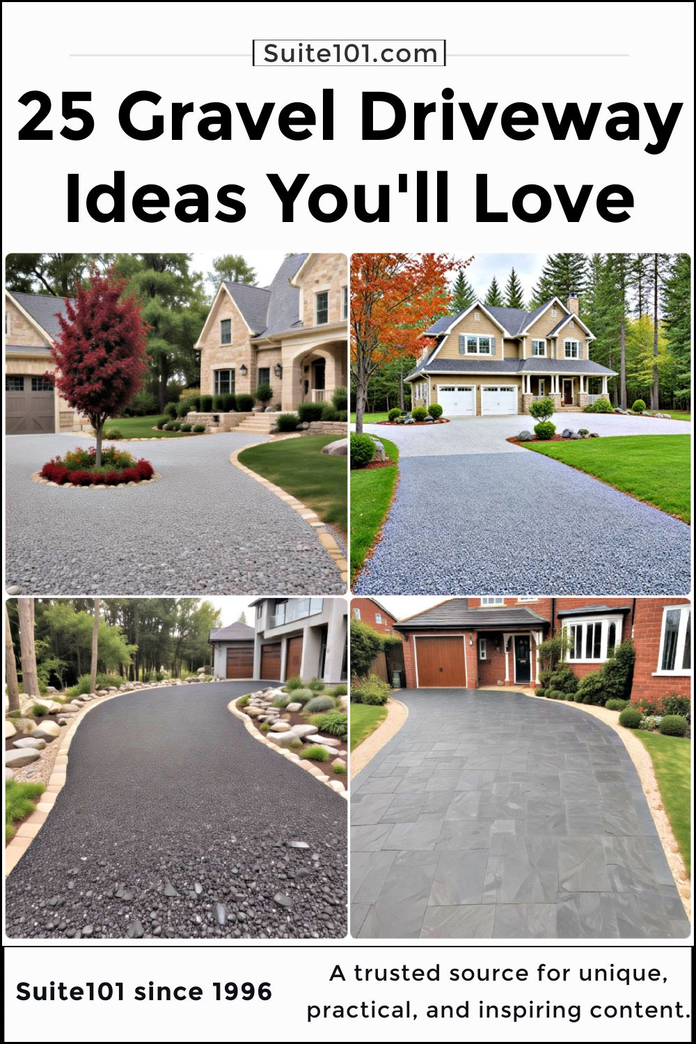 25 Gravel Driveway Ideas for a Perfect First Impression