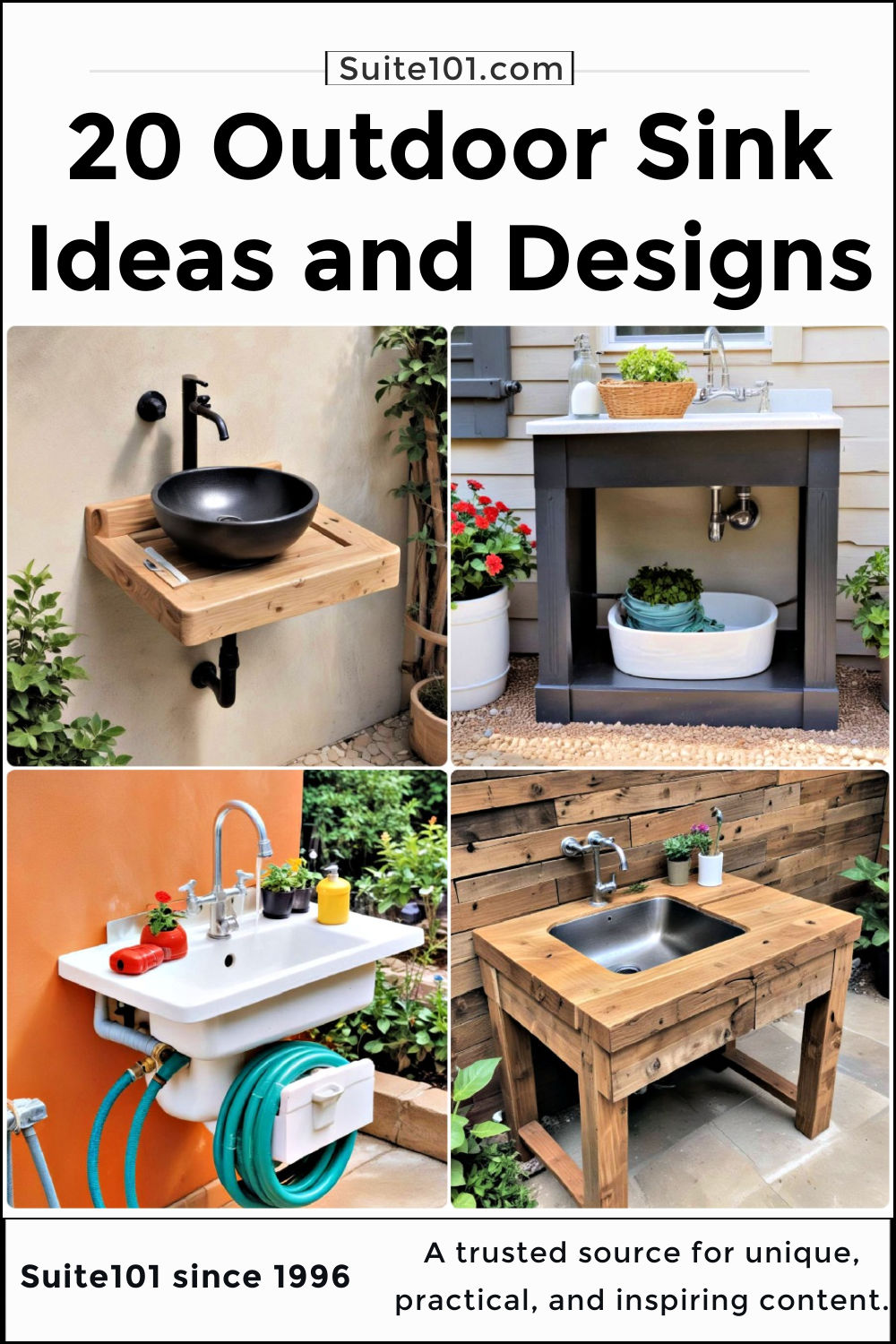 20 Outdoor Sink Ideas to Enhance Your Outdoor Space