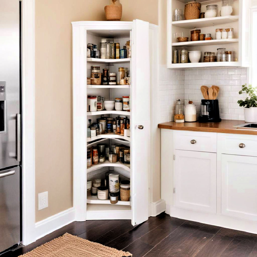 25 Corner Pantry Ideas for Any Kitchen Size