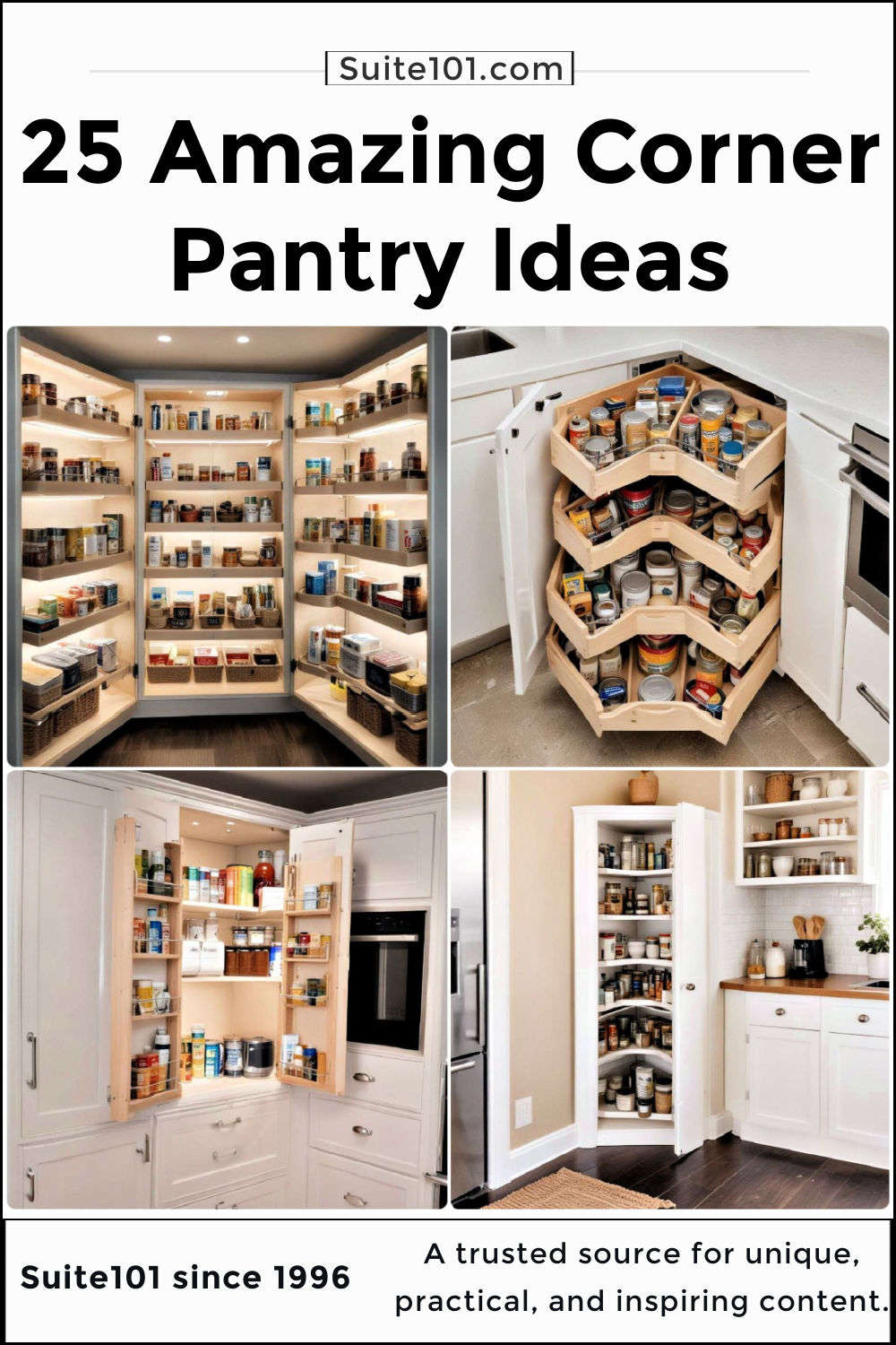 25 Corner Pantry Ideas for Any Kitchen Size