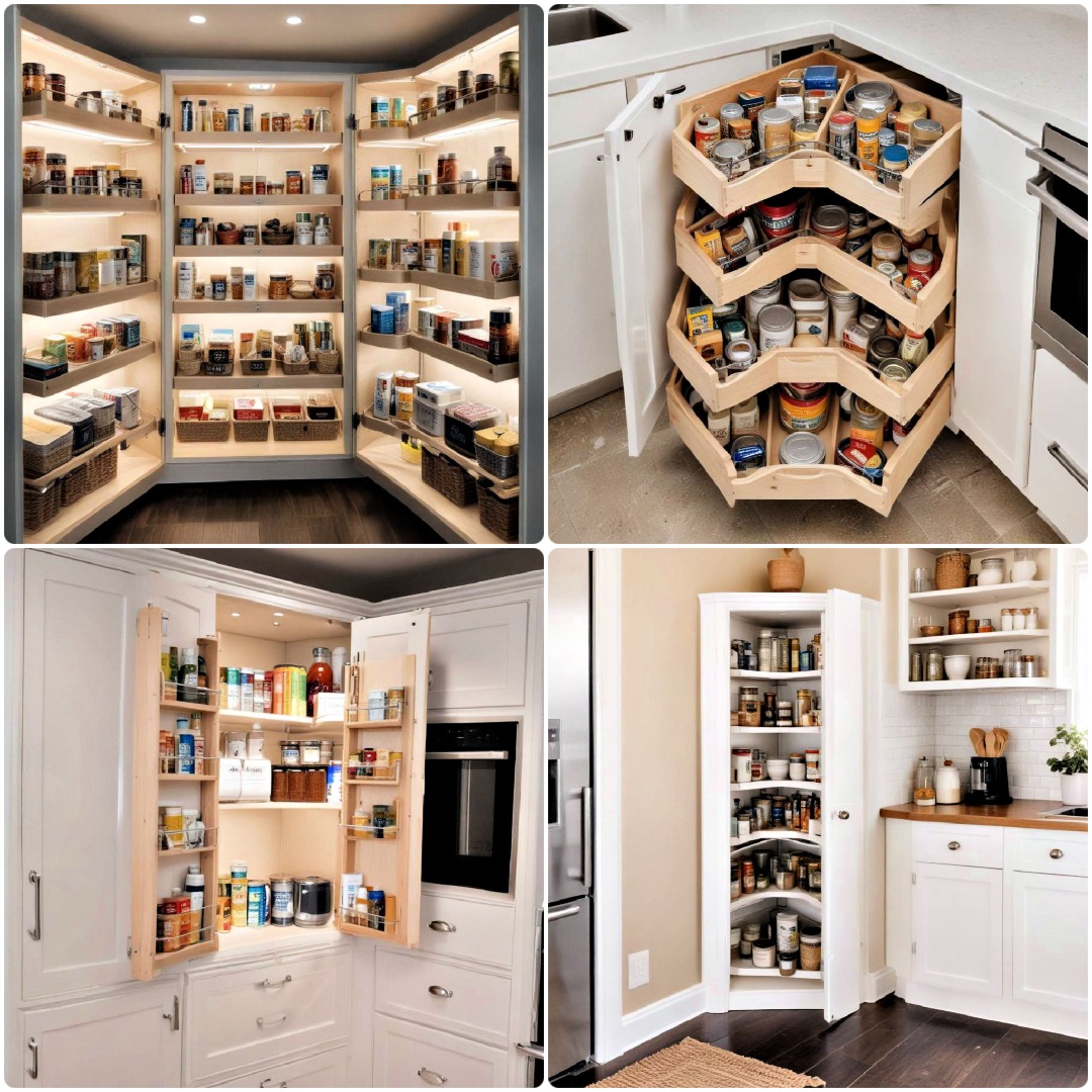 25 Corner Pantry Ideas for Any Kitchen Size