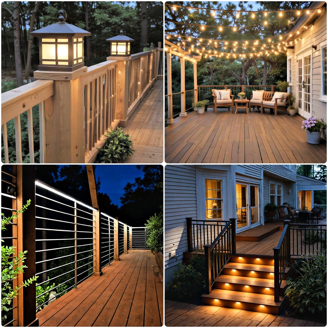 25 Deck Lighting Ideas to Illuminate Your Outdoor Space