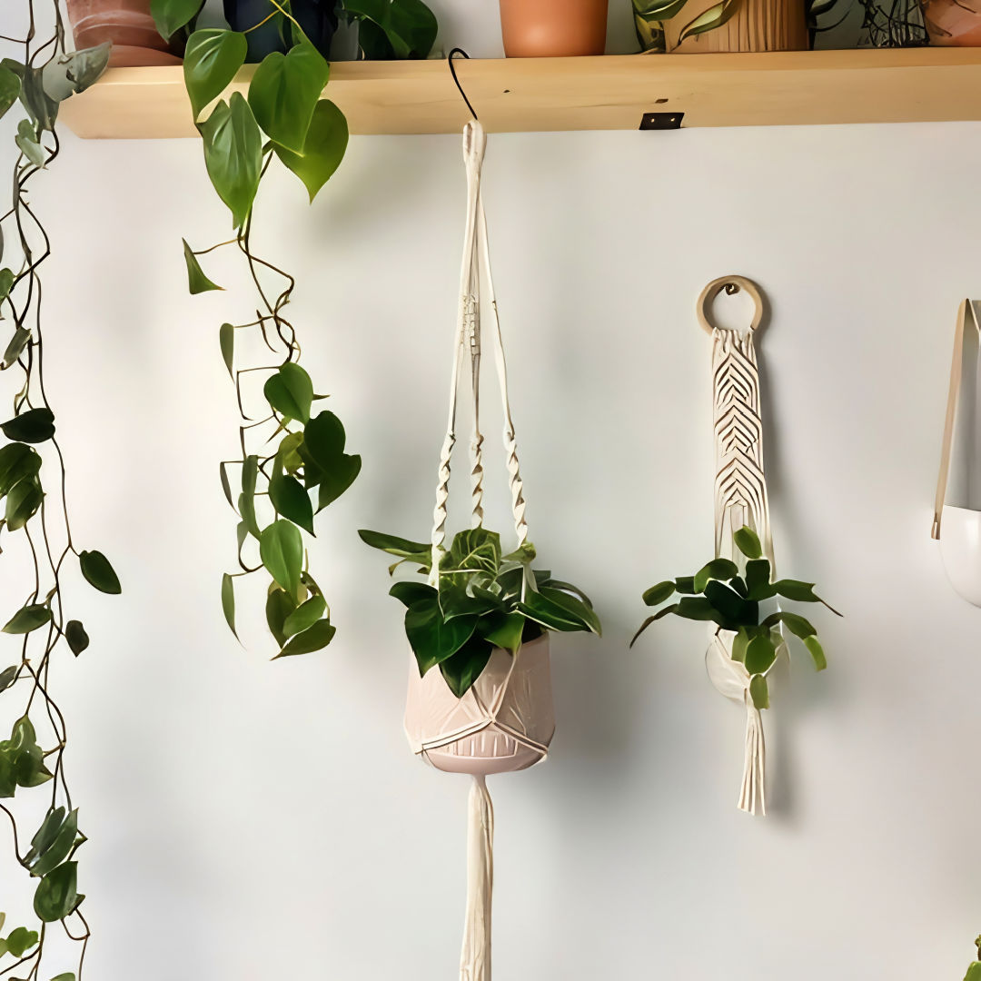 Simple DIY Macrame Plant Hanger
