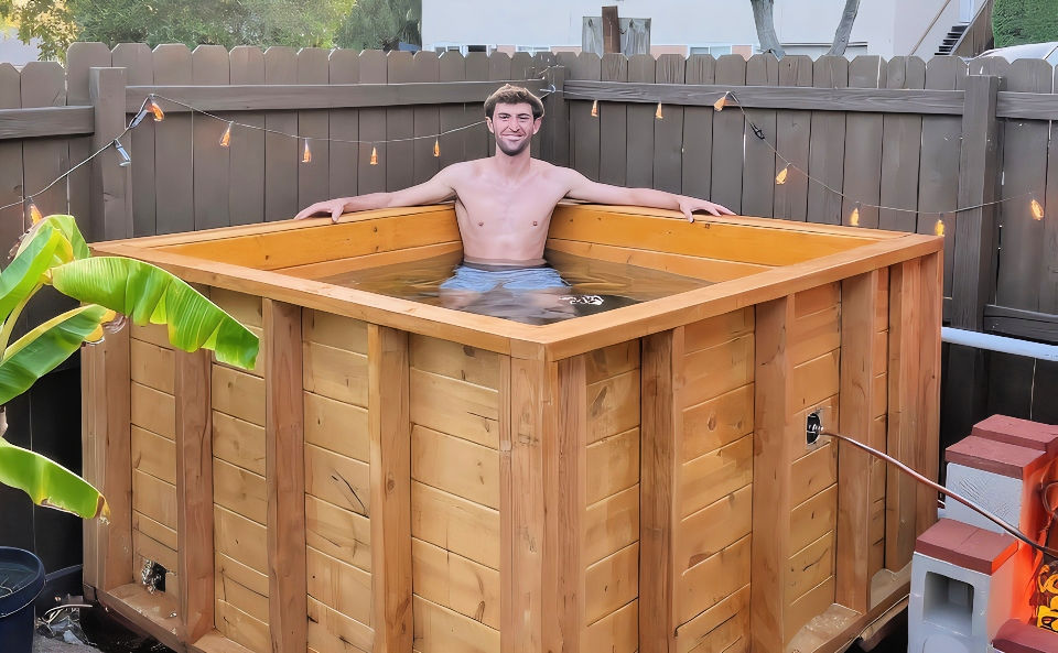 Homemade DIY Hot Tub on A Budget