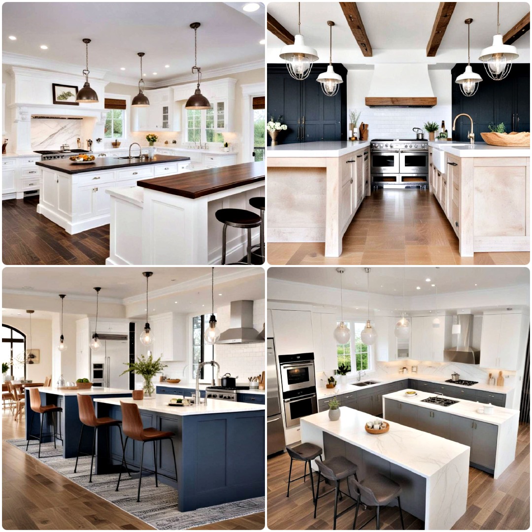 25 Double Island Kitchen Ideas to Elevate Your Home