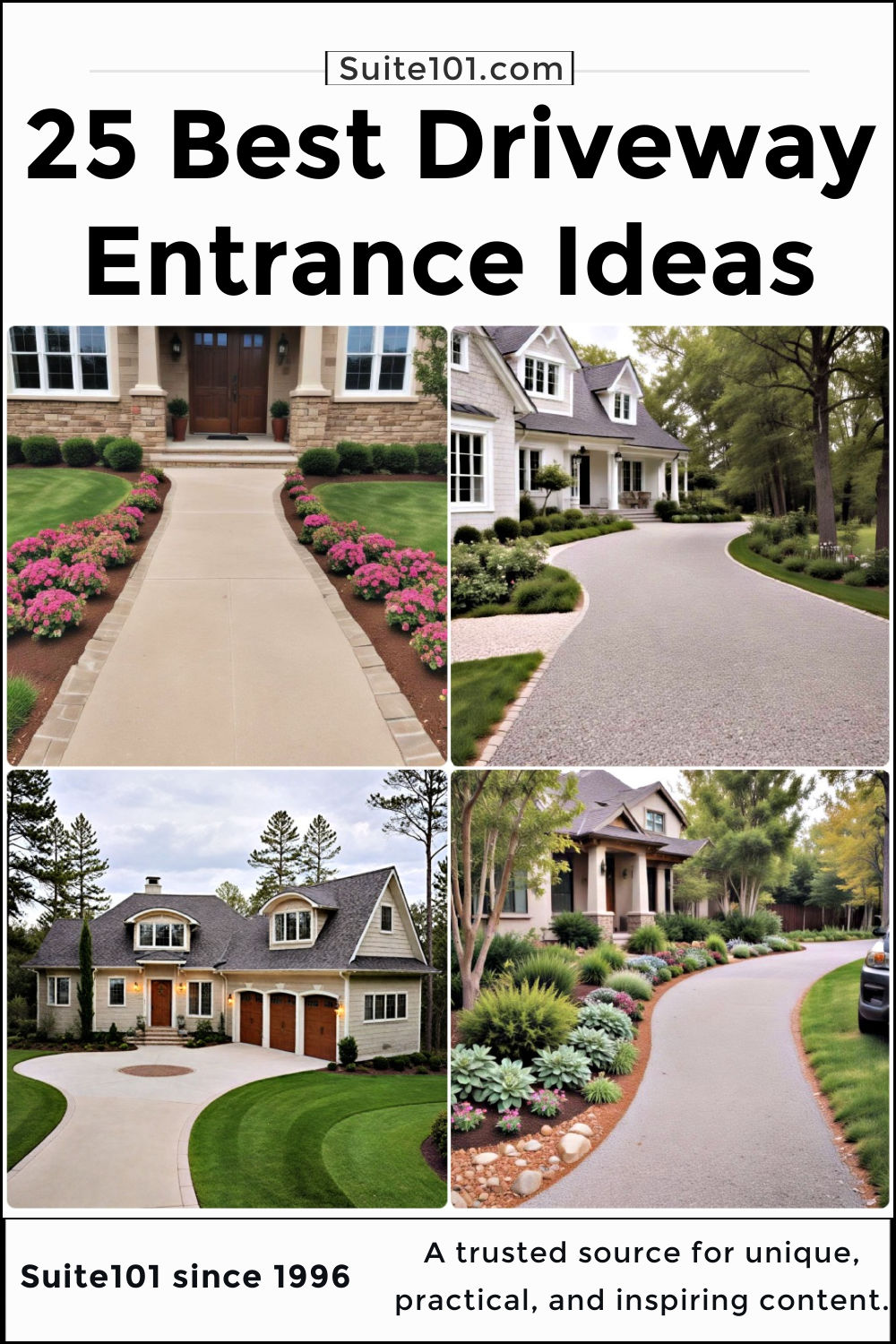 25 Driveway Entrance Ideas and Designs to Consider