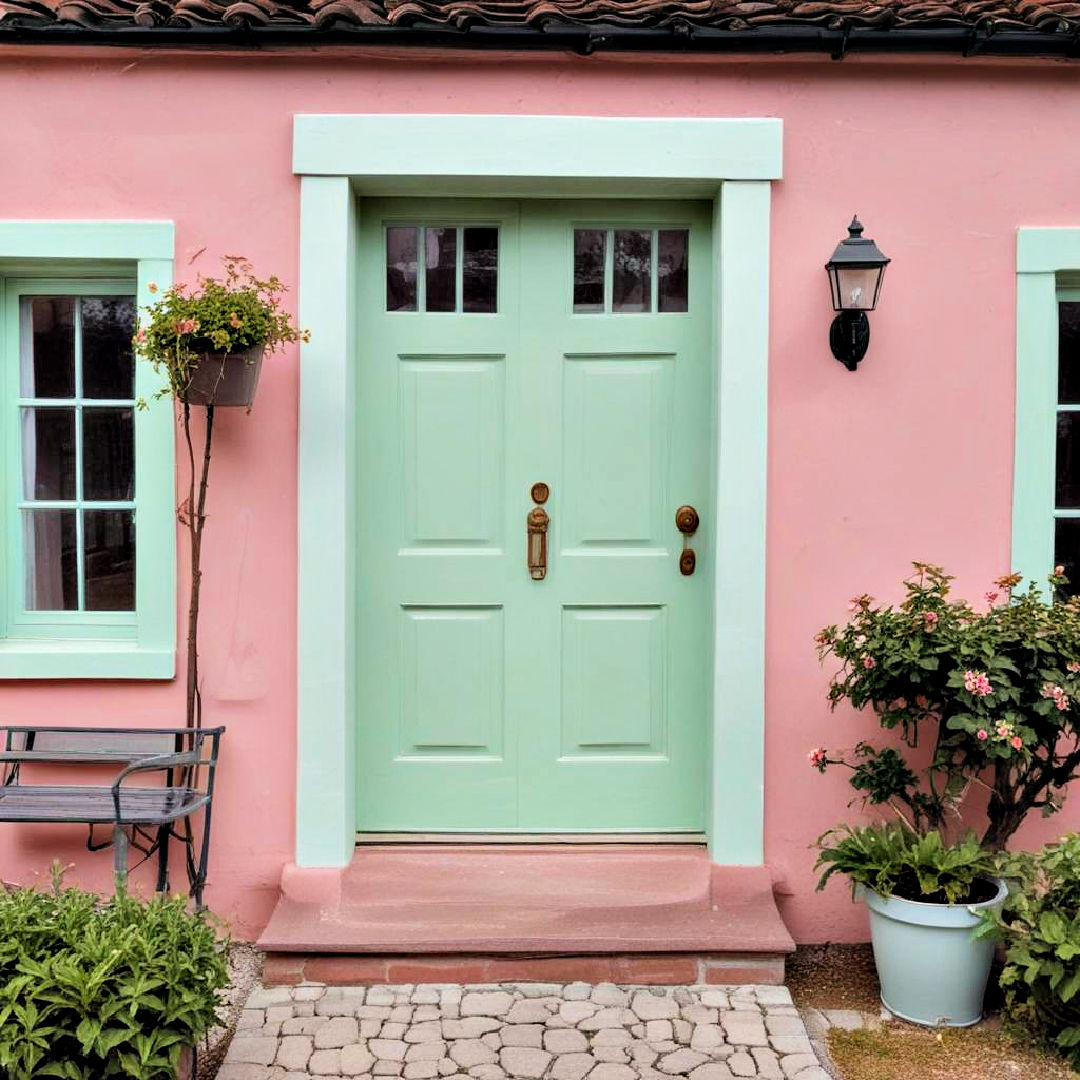 15 Cute Pink House Exterior Ideas for a Charming Home