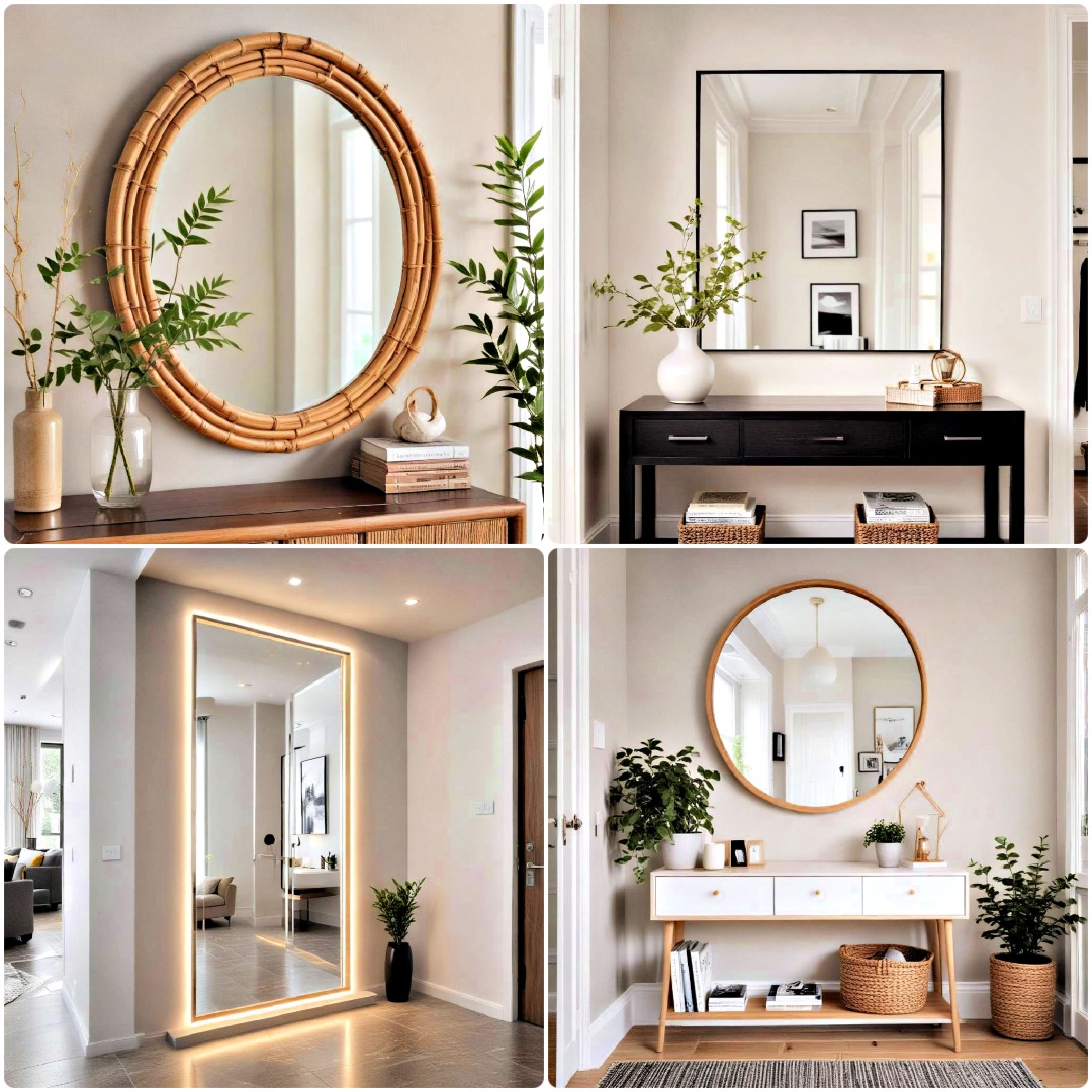 25 Entryway Mirror Ideas for Modern and Elegant Decor