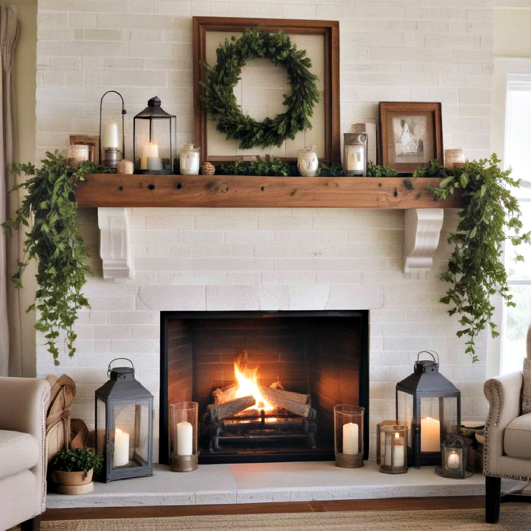 25 Farmhouse Fireplace Ideas for a Timeless Look