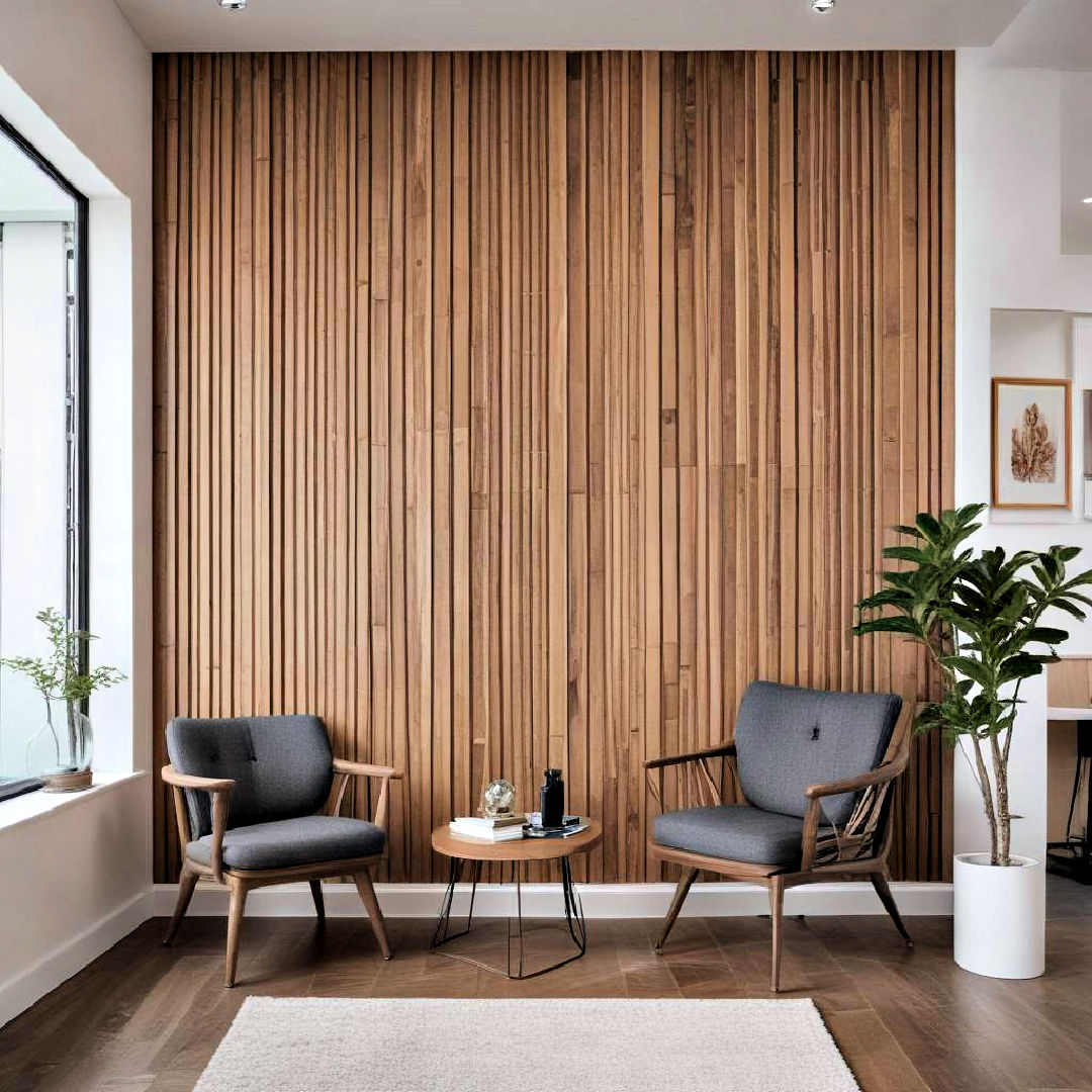40 Wood Slat Accent Wall Ideas to Enhance Your Decor