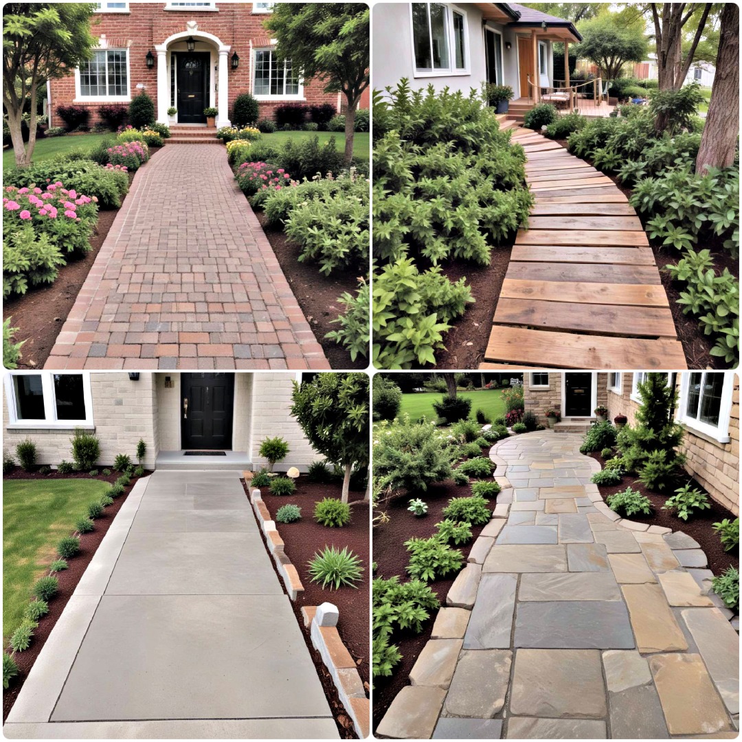 25 Front Walkway Ideas to Match Any Home Style