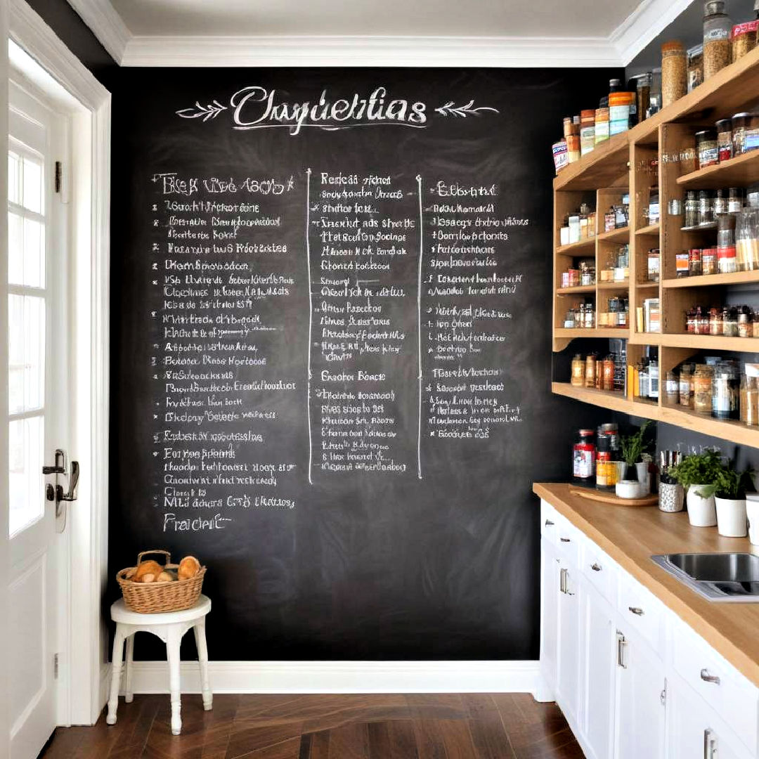 25 Chalkboard Wall Ideas for Every Room in Your Home