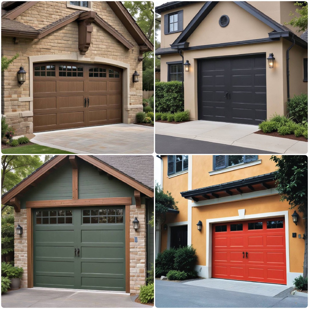 20 Garage Door Paint Ideas That Make a Statement