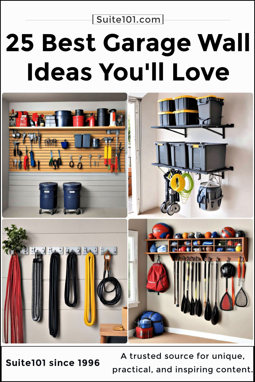 25 Garage Wall Ideas to Maximize Storage and Style