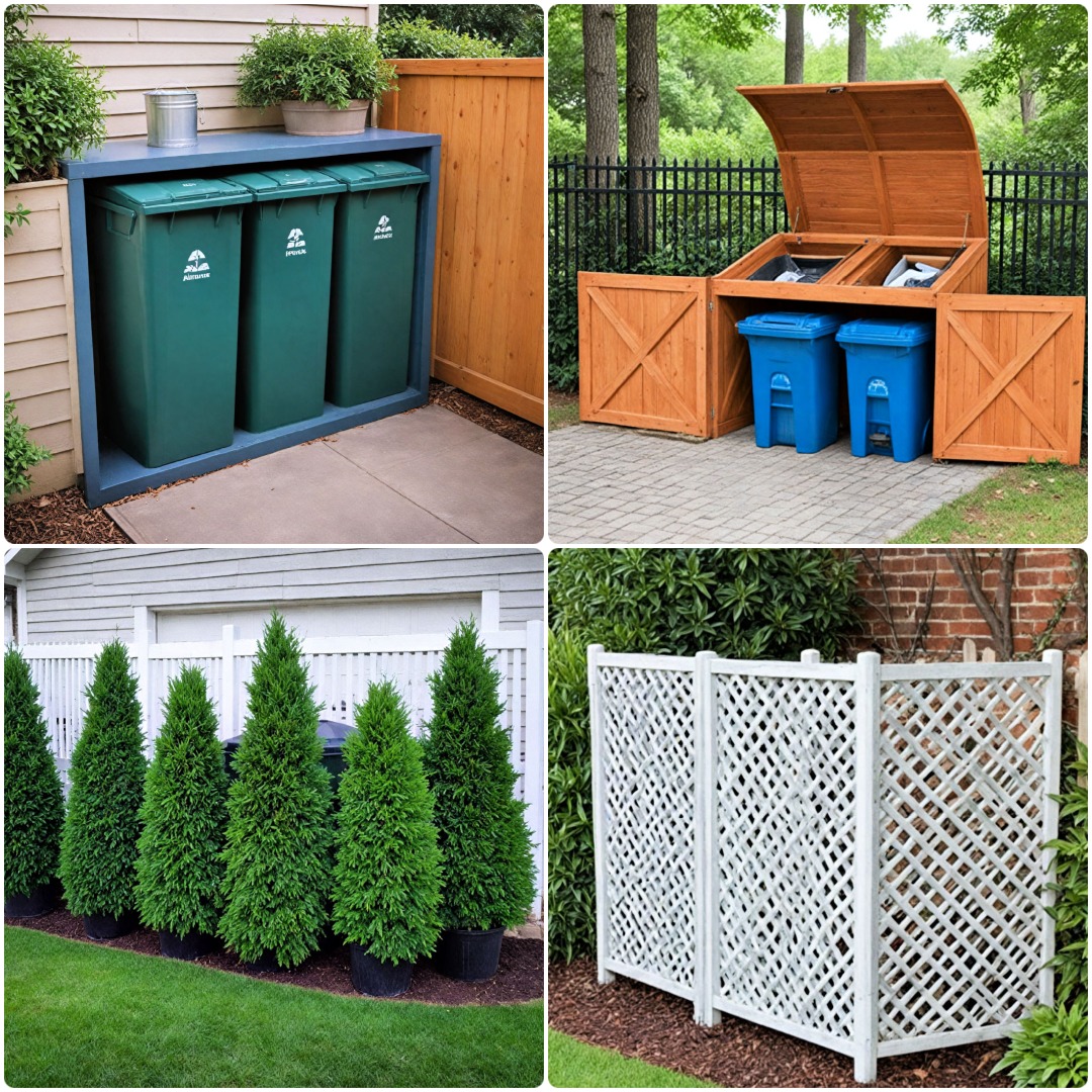 15 Garbage Can Storage Ideas for Every Home