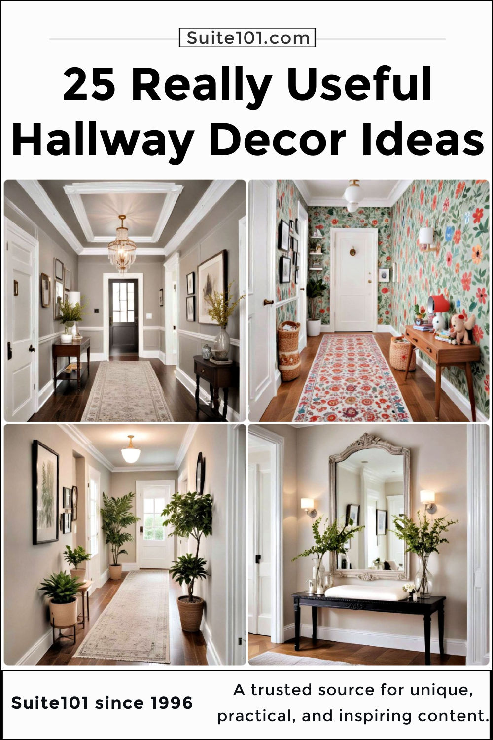 25 Hallway Decor Ideas for a Stylish Entryway