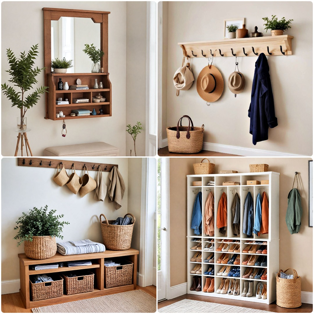 20 Hallway Storage Ideas for Effortless Organization