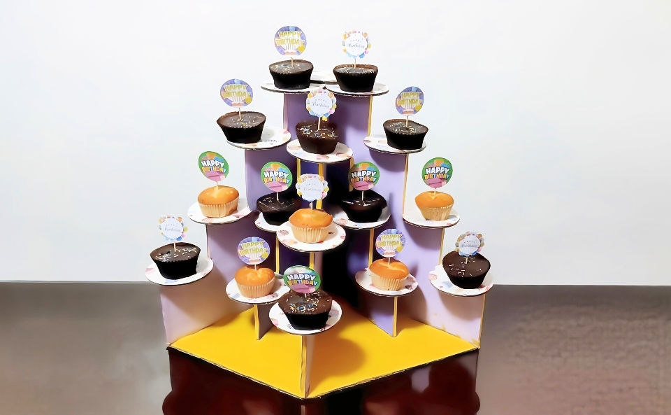DIY Cupcake Stand for Any Occasion