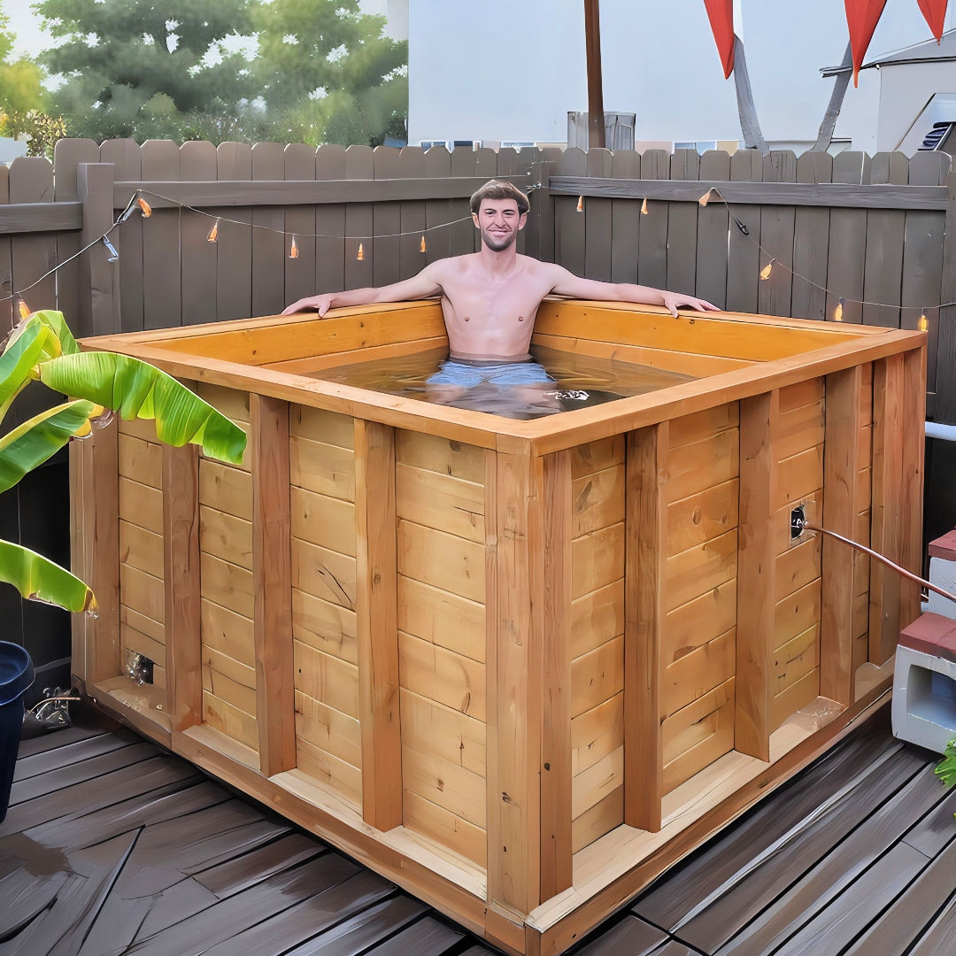 Homemade DIY Hot Tub on A Budget