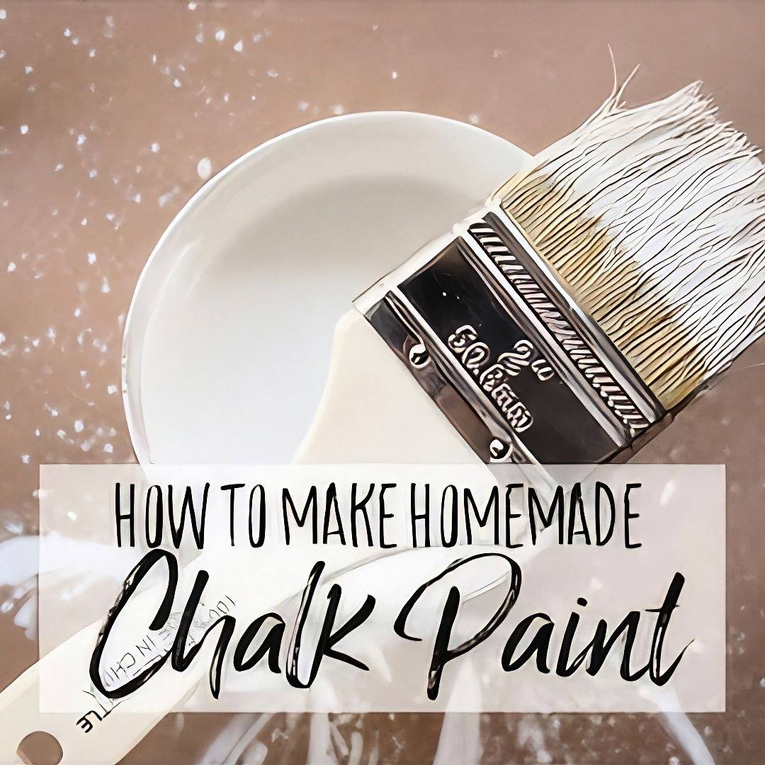 Homemade DIY Chalk Paint Recipe