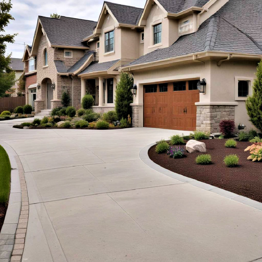 25 Concrete Driveway Ideas for Every Home Style
